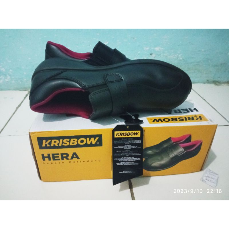 Jual safety shoes krisbow Hera size 39 | Shopee Indonesia
