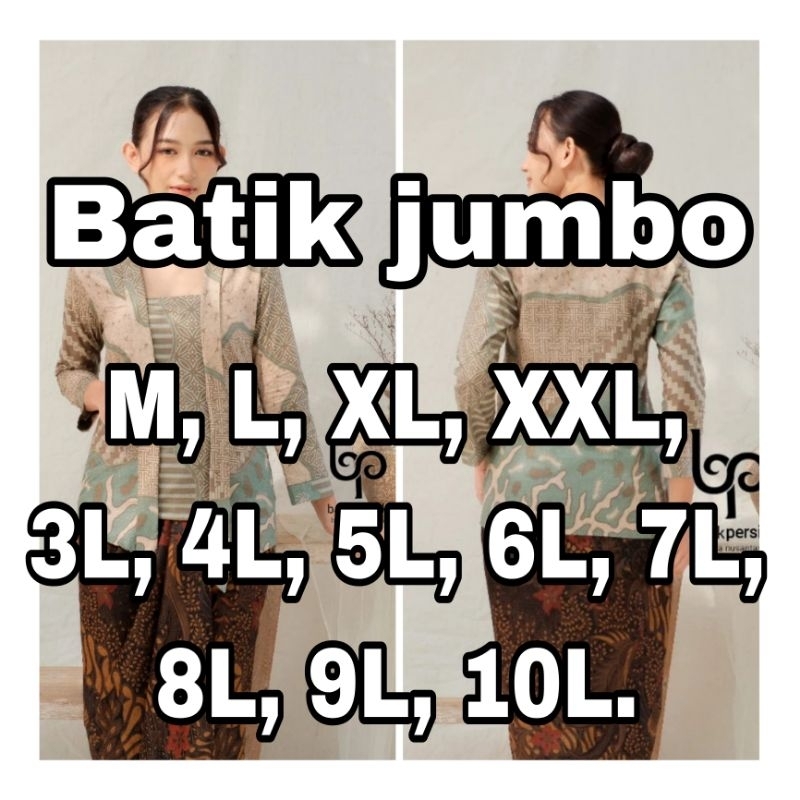 Jual Batik jumbo BIG SIZE JUMBO XXL XXXL 3L 4L 5L MURAH BATIK JUMBO COUPLE "M,L,XL,XXL,XXXL ...