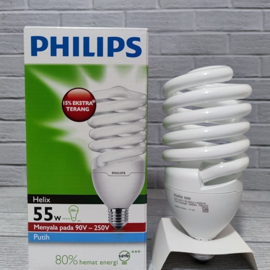 Jual Lampu Philips Helix - 55w PUTIH | Shopee Indonesia