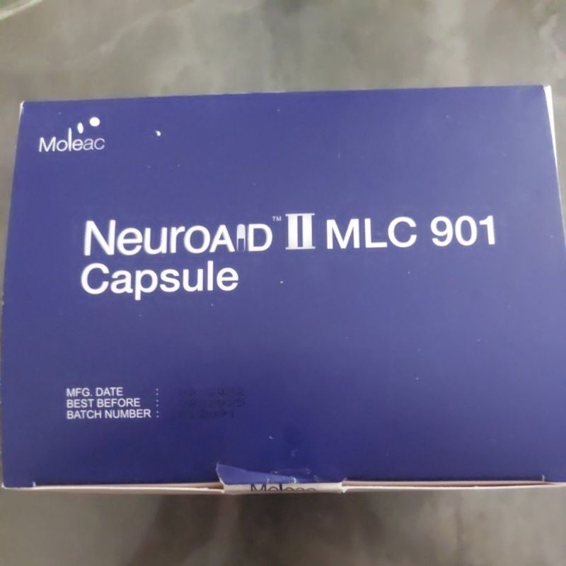 Jual neuroaid II mlc 901 capsule ..harga per 1 kotak isi 60 unit | Shopee Indonesia
