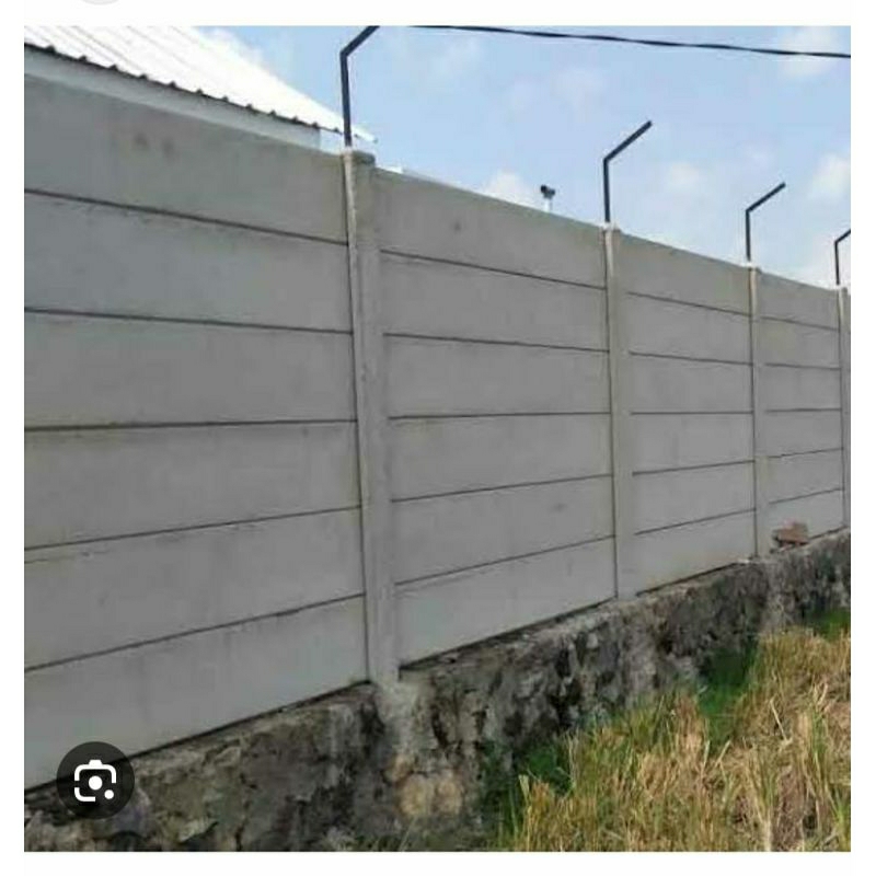 Jual pagar panel beton precast tulangan besi,tiang coloum,kolom ...