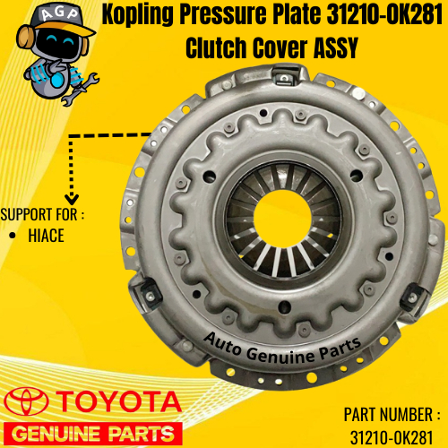 Jual Kopling Pressure Plate 31210-0K281 Clutch Cover ASSY Original ...