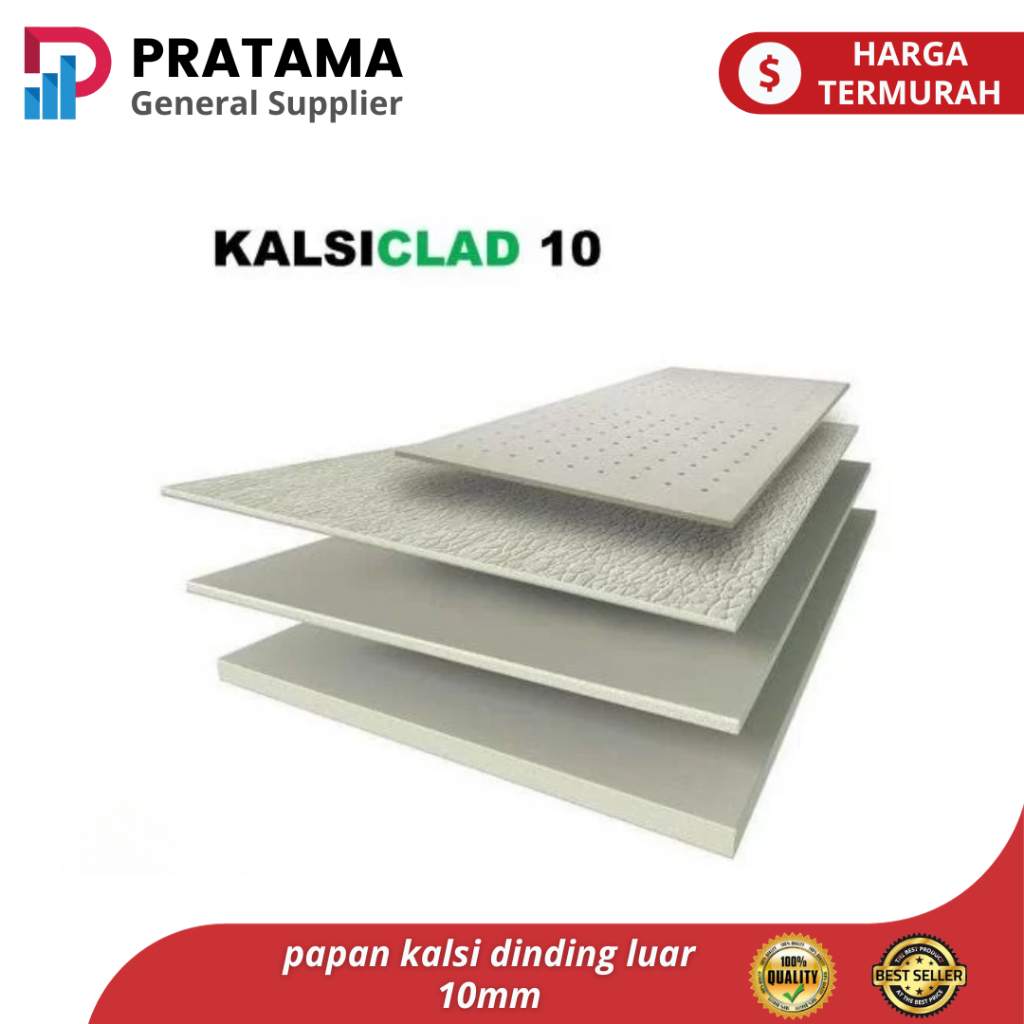 Jual KalsiClad 10mm x 1200 x 2400 / surabaya / Papan Fiber Semen untuk ...