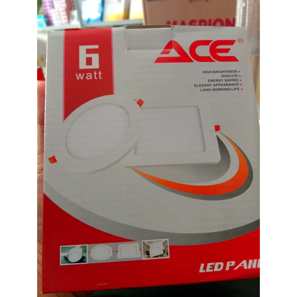 Jual LAMPU LED ACE DOWNLIGHT PANEL 4" - 6W - Moonlight | Shopee Indonesia