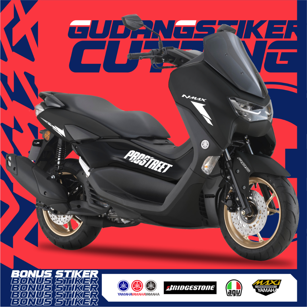 Jual STRIPING CUTTING ALL NEW NMAX EDISI PROSTREET STIKER YAMAHA ...