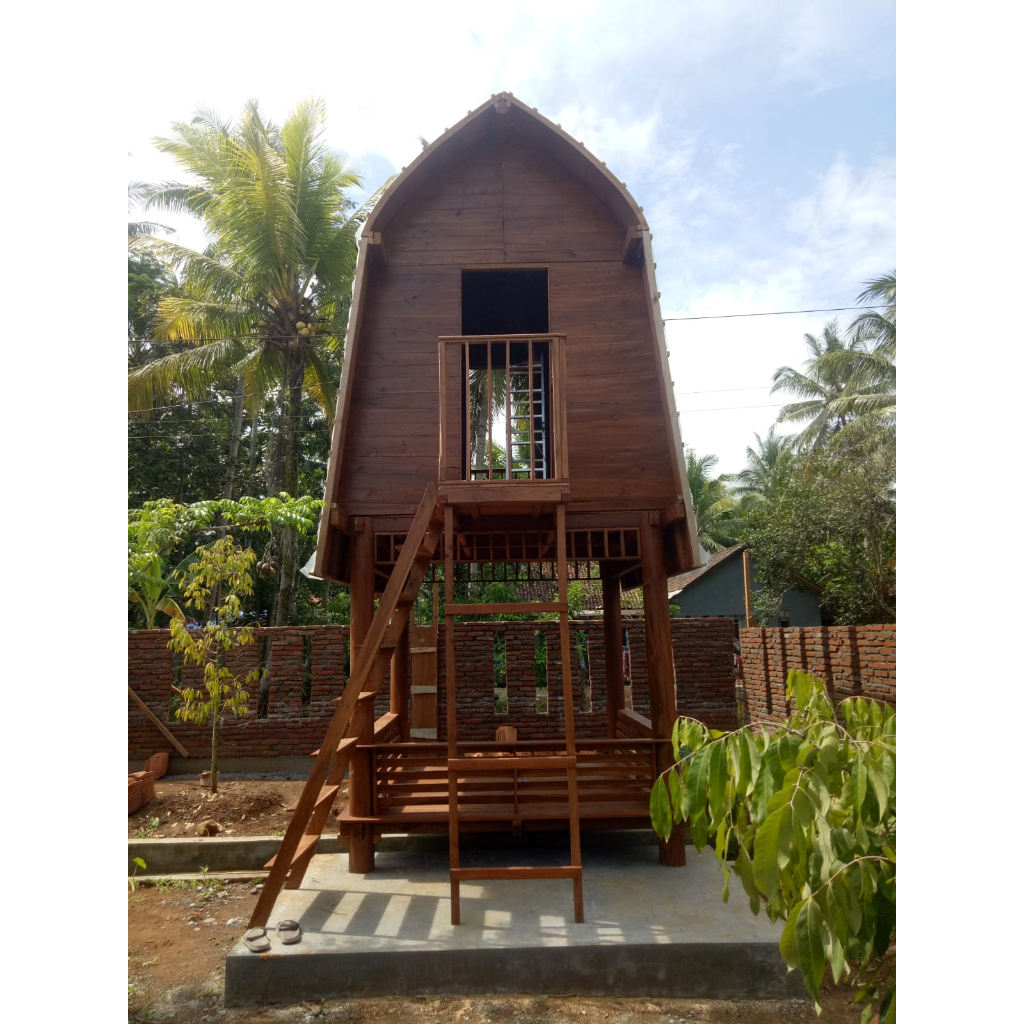 Jual Gazebo Tingkat Rumah Lumbung | Shopee Indonesia