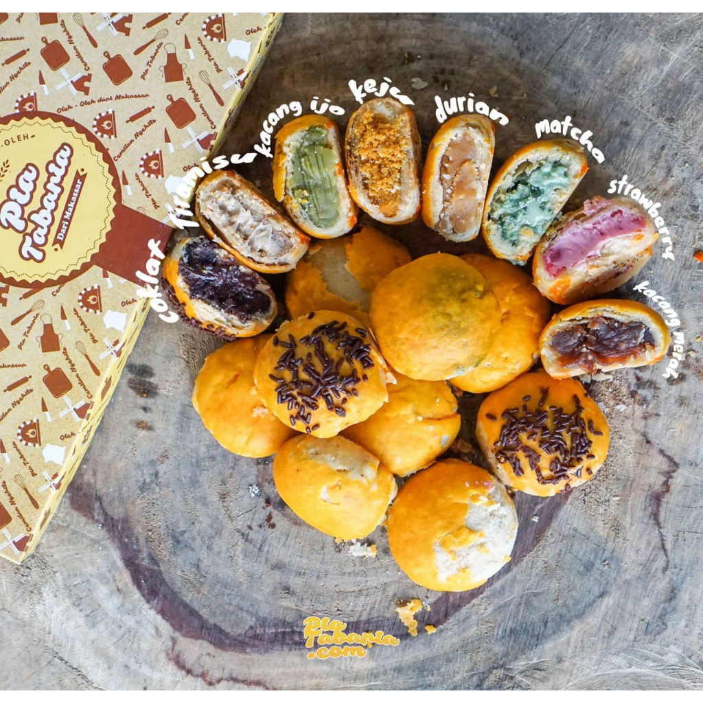 Jual PIa Tabaria Mini - Mix Random/Acak (1 Box isi 8) | Shopee Indonesia