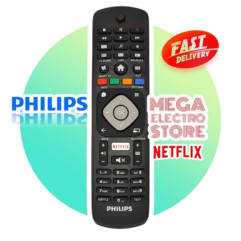 Jual Remot Tv Philips Android Smart tv | Shopee Indonesia