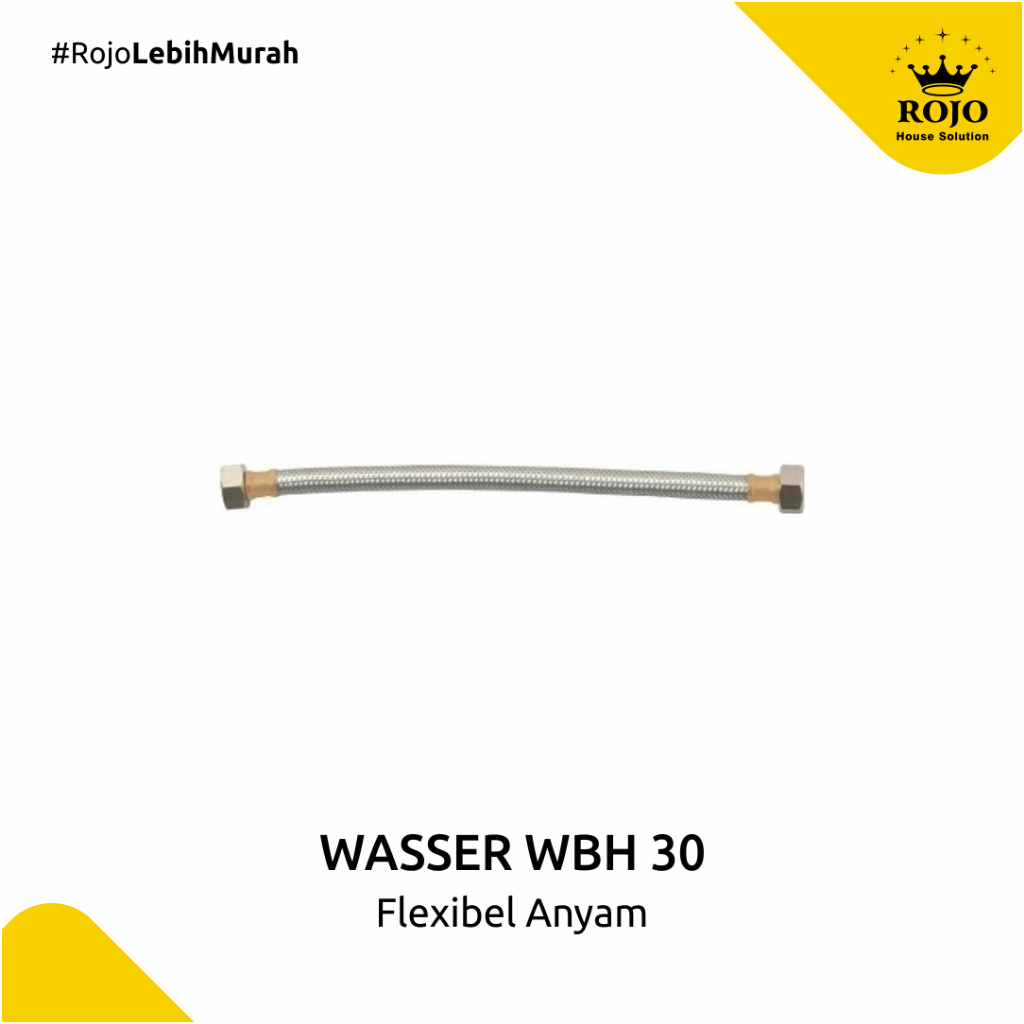Jual Wasser WBH 030 dan WBH 040 Selang Flexible Anyam Air Dingin ...