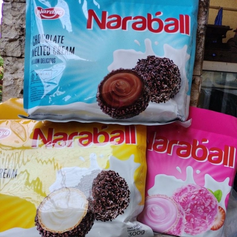Jual NARABALL MELTED CREAM NARAYA 300 GRAM/ UKURAN BESAR | Shopee Indonesia