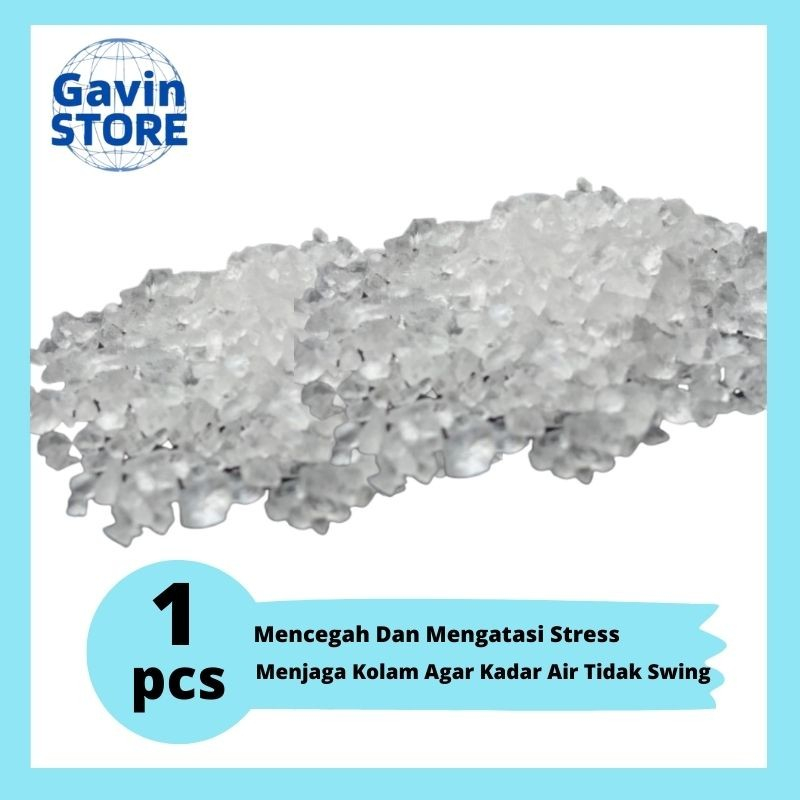 Jual Garam Kristal Australia Garam Ikan Bening Fish Salt Repack 500gr ...