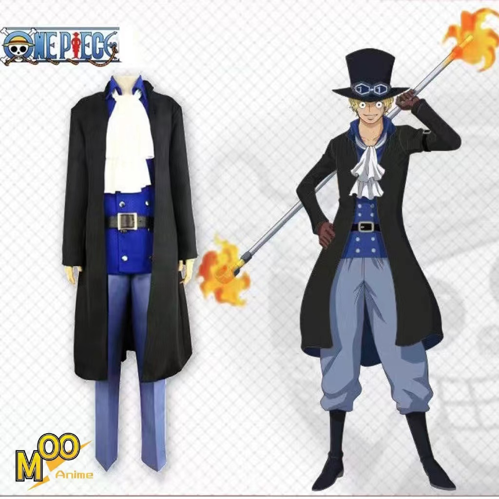 Jual ONE PIECE cosplay costume Sabo cosplay full Set Full set of ...