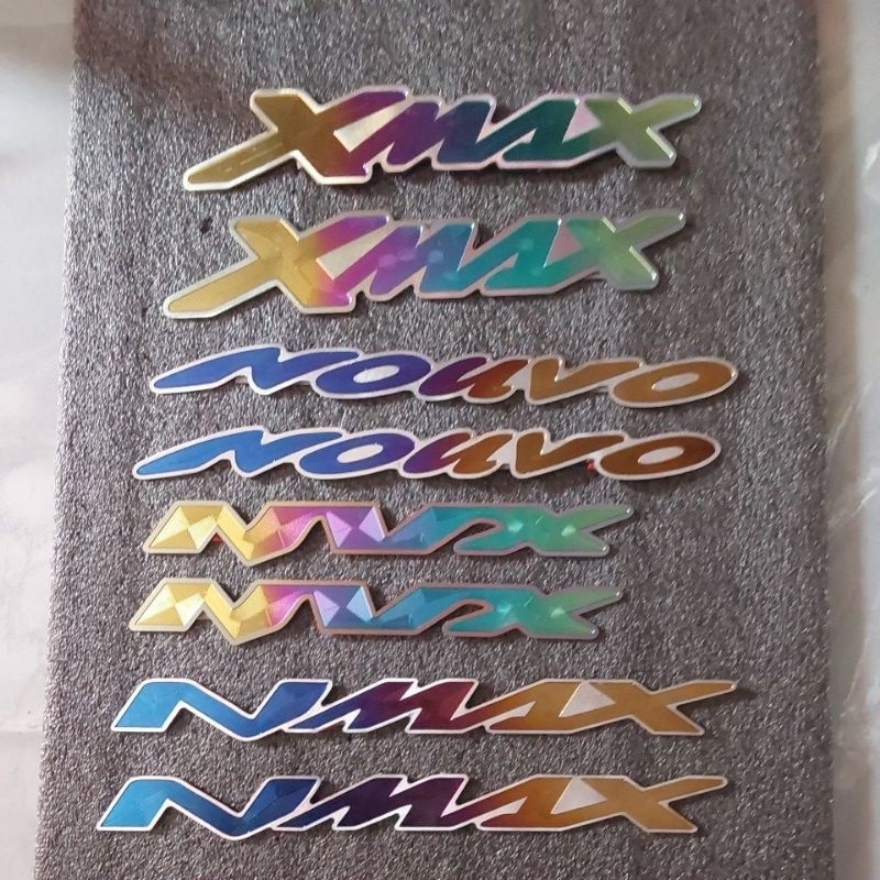Jual emblem titanium yamaha mio,nouvo,lexi,nmax,xmax,soulgt,Y15zr ...
