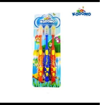 Jual KODOMO Curvy Sikat gigi Anak (3pcs) | Shopee Indonesia