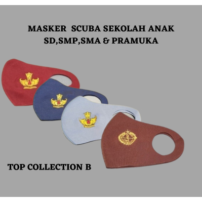 Jual MASKER SCUBA ANAK SEKOLAH SD,SMP,.SMA DAN PRAMUKA | Shopee Indonesia