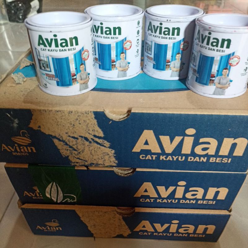 Jual CAT BESI DAN KAYU AVIAN 100CC | Shopee Indonesia