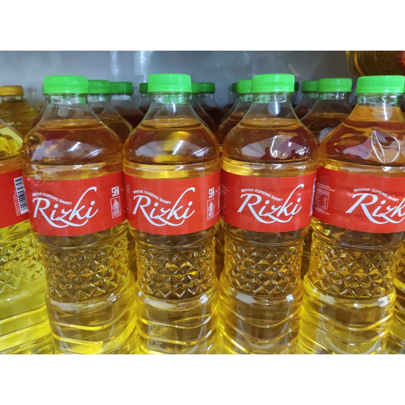 Jual Minyak goreng kelapa sawit merk rizki 1 Liter | Shopee Indonesia