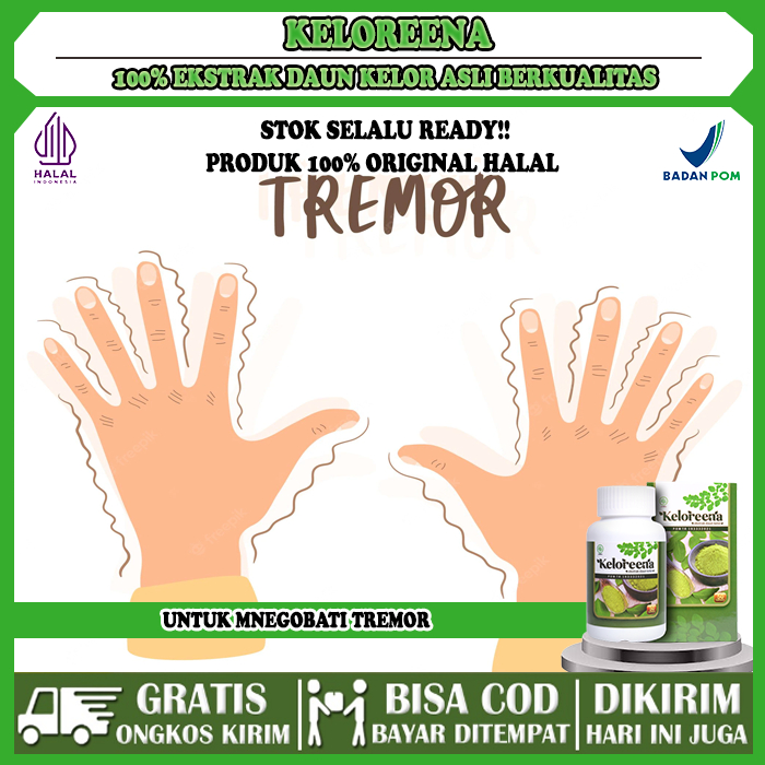 Jual Keloreena Kapsul - Obat Tangan Tremor, Obat Tremor Parkinson ...