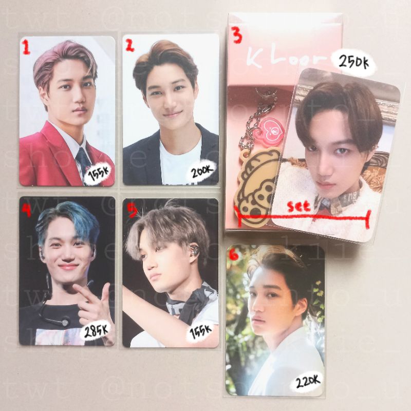 Jual (‼️BACA DESKRIPSI‼️) exo kai official pc photocard - exploration ...