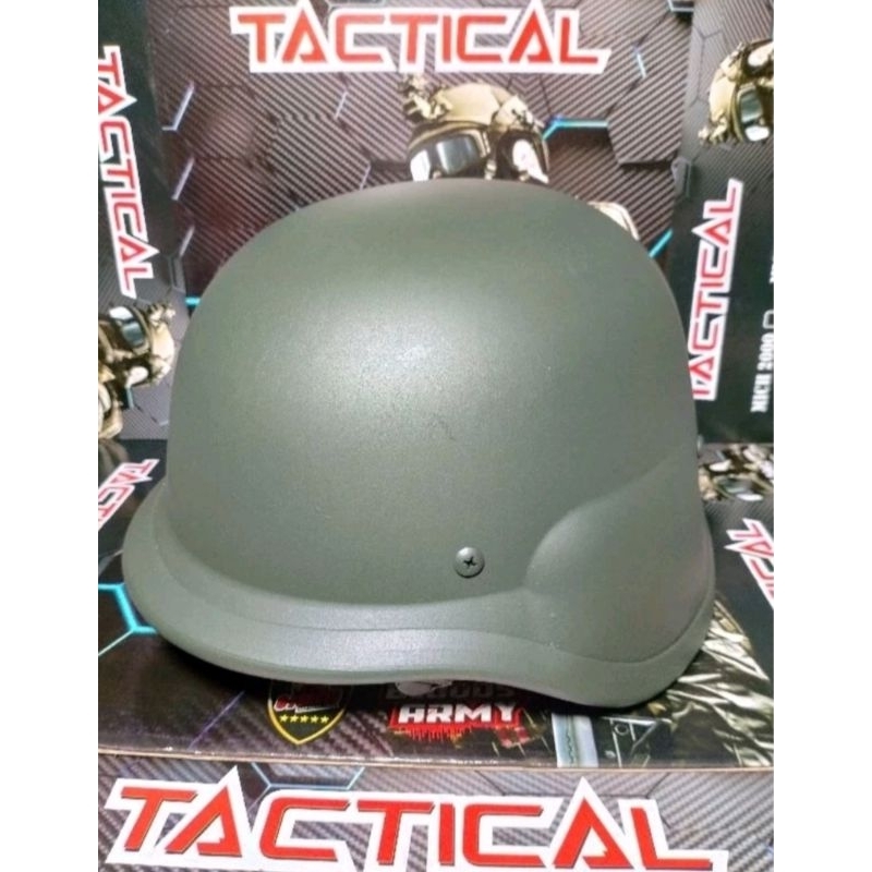 Jual Helm Pendidikan/Helm 3 in 1/Helm Baja TNI | Shopee Indonesia