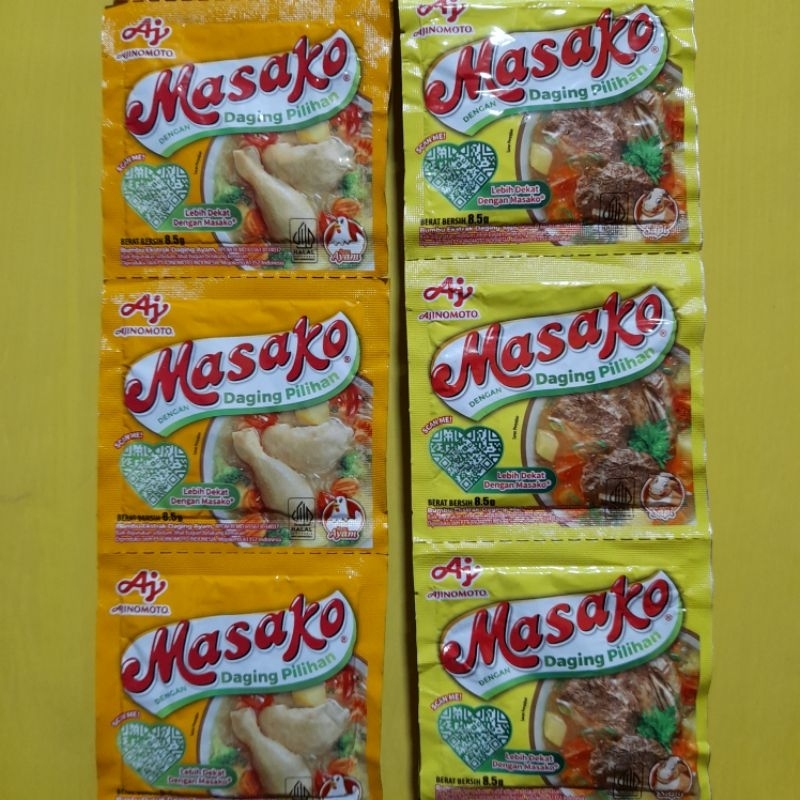 Jual MASAKO 8,5 Gram / MASAKO RASA SAPI / MASAKO RASA AYAM / MASAKO ...