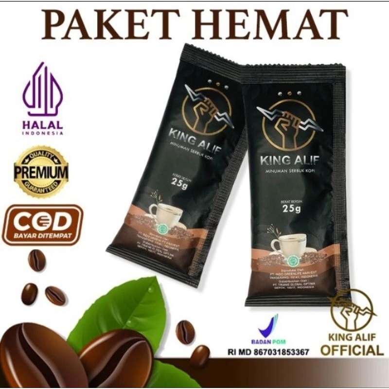 Jual KOPI STAMINA KING ALIF | Shopee Indonesia