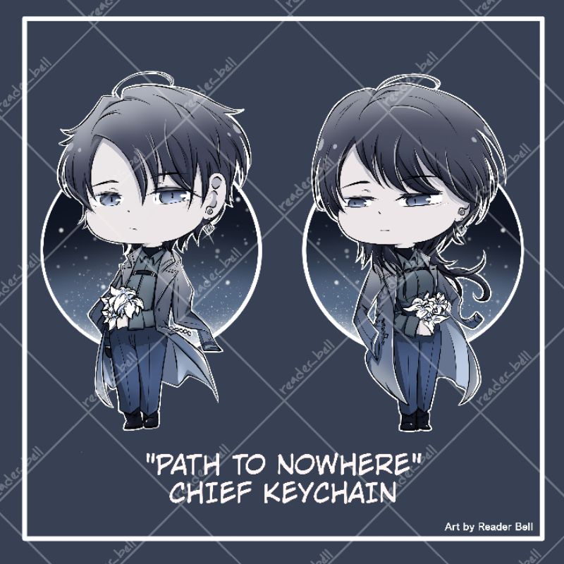 Jual Fanmerch - PTN Path To Nowhere Chief Director MC Keychain/ganci ...