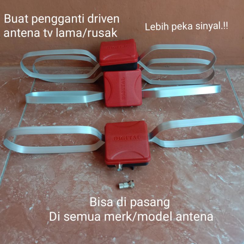 Jual Dipole Terminal Antena Tv Digital Peka Sinyal | Shopee Indonesia