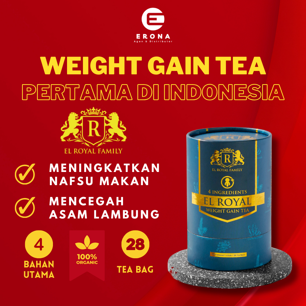 Jual El Royal Weight Gain Tea - Teh Penggemuk | Shopee Indonesia