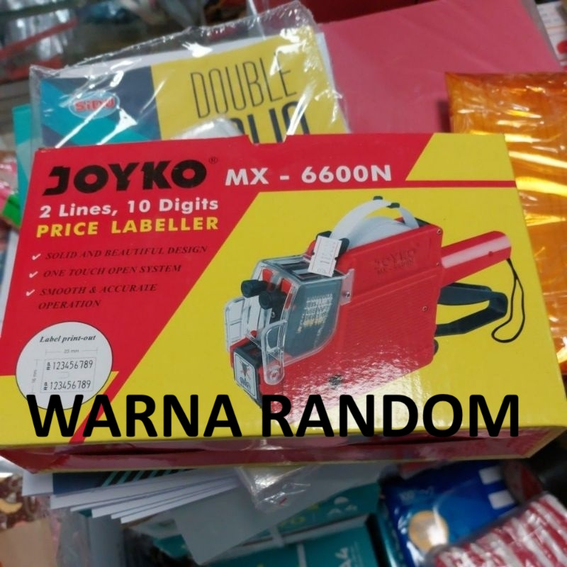 Jual Alat Tembak Label Harga Joyko MX 6600N Angka-Angka Price Labeller ...