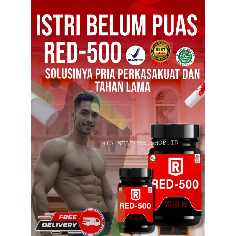 Jual RED-500 ISI KAPSUL PRODUK VIRAL DAN TERLARIS IMUNITAS PRIA DEWASA TERBAIK OBAT KUAT BUAT ...