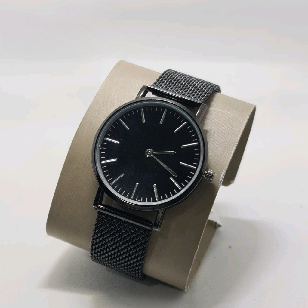 Jual JAM TANGAN PRIA / WANITA BAHAN PASIR PETITE RANTAI TALI STAINLESS ...