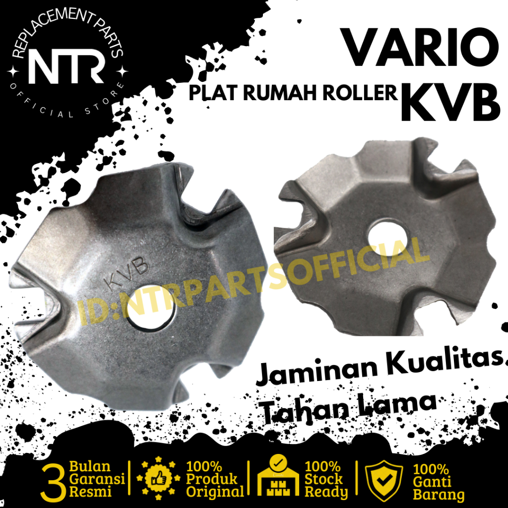 Jual PLATE RAMP - plat tutup rumah roller beat fi pop sporty Vario 110 ...