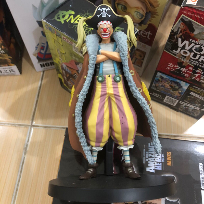 Jual BANPRESTO GLM DXF Captain Buggy One Piece Original | Shopee Indonesia