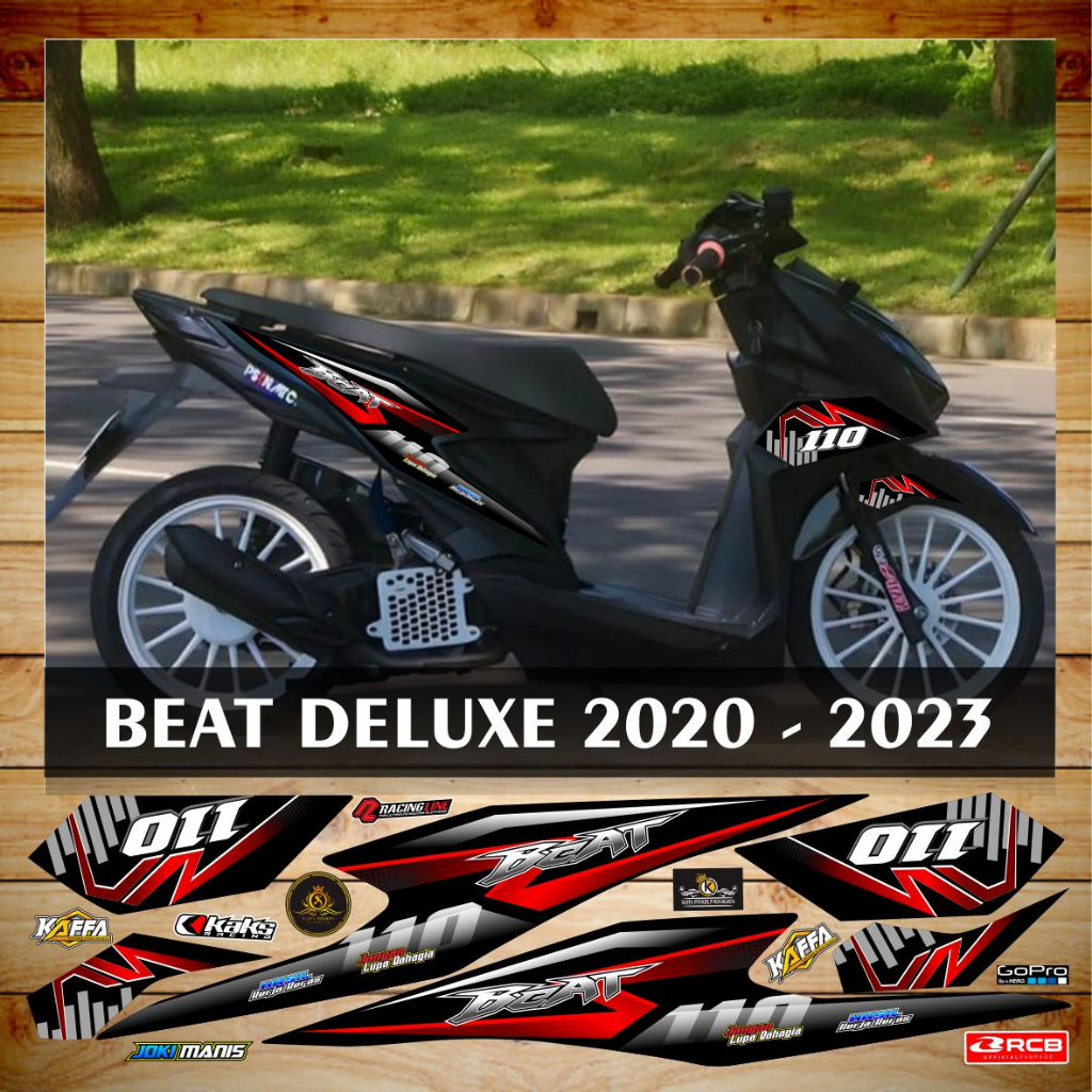 Jual Striping Sticker Beat Deluxe Baru Beat Street New Variasi Motif ...
