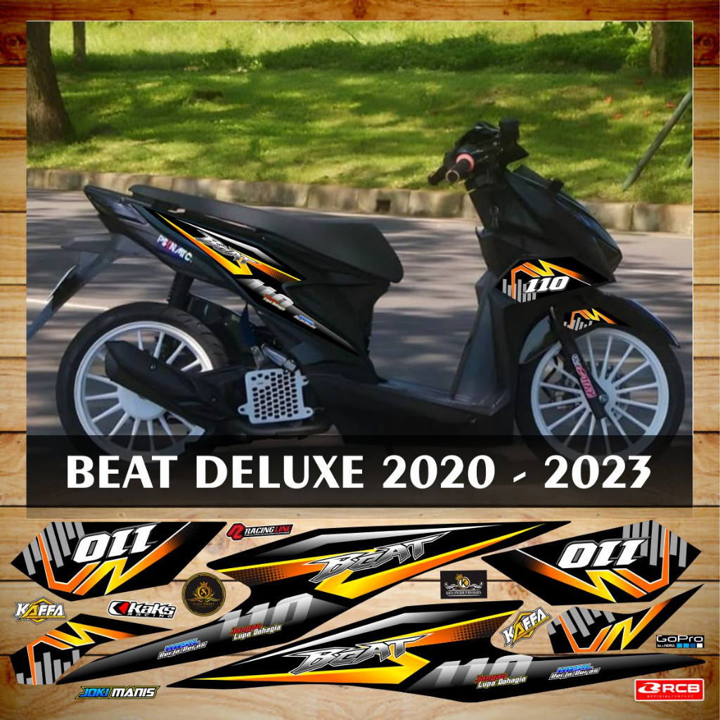 Jual Striping Sticker Beat Deluxe Baru Beat Street New Variasi Stiker ...