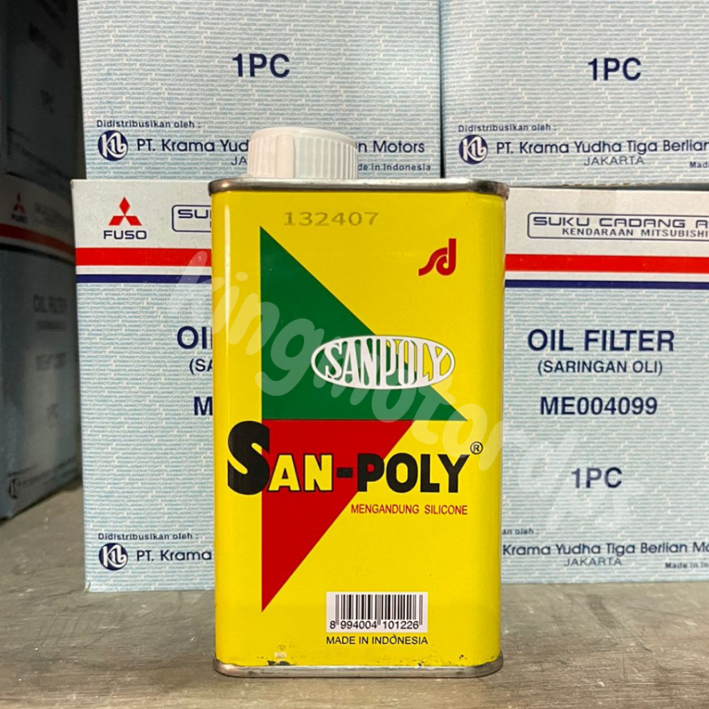 Jual KMD | Sanpoly Pengkilap Cat Motor Mobil / San Poly Pengkilap Body 250ml | Shopee Indonesia