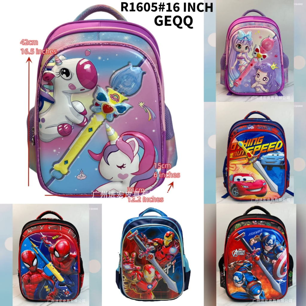 Jual TAS RANSEL ANAK SEKOLAH BERGAMBAR KARAKTER TAS LAKI LAKI PEREMPUAN ...