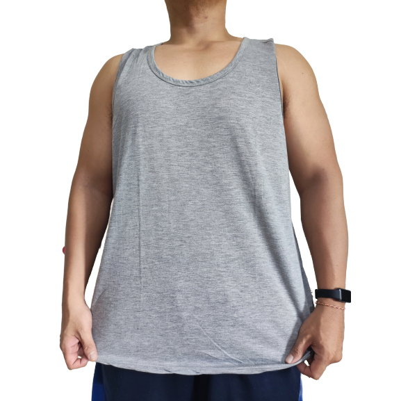 Jual KAOS SINGLET PRIA JUMBO // SINGLET BIG SIZE XXXXL // KAOS DALAM JUMBO // SINGLET POLOS 3XL ...