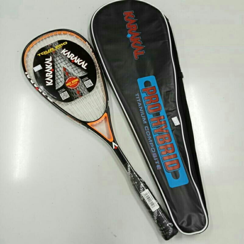 Jual Raket racket squash squosh skuash karakal pro hybrid original free ...