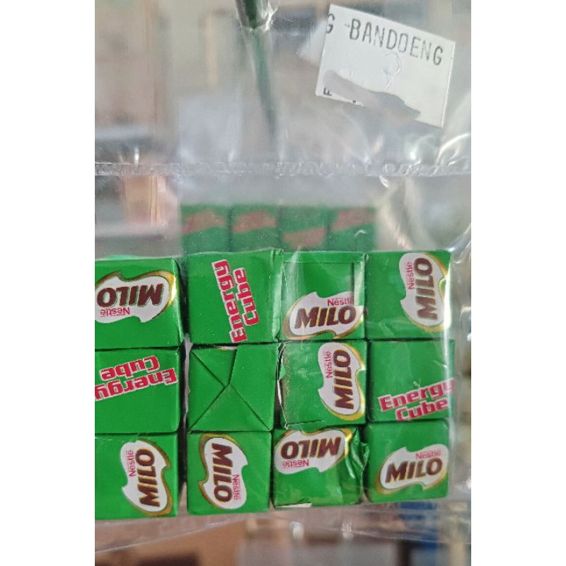 Jual MILO CUBE ISI 100 / MILO CUBE ECERAN ORIGINAL ASLI RASA COKLAT ...