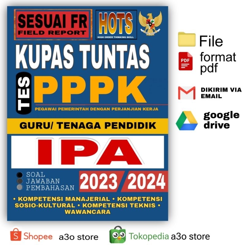 Jual PPPK Guru IPA 2023 2024 / PPPK/ ASN/ CPNS | Shopee Indonesia