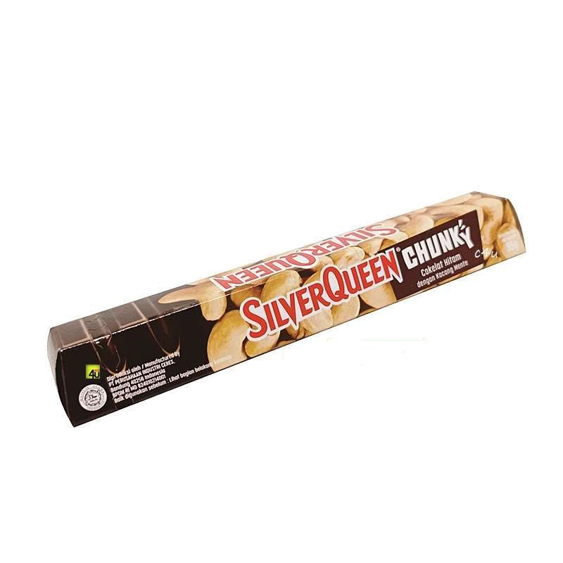 Jual Silverqueen Chunky Bar Dark 85Gr | Shopee Indonesia