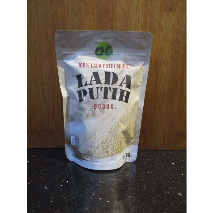 Jual LADA PUTIH BUBUK 70 gr ORGANIC CENTER - LADA PUTIH HALUS - BUMBU ...