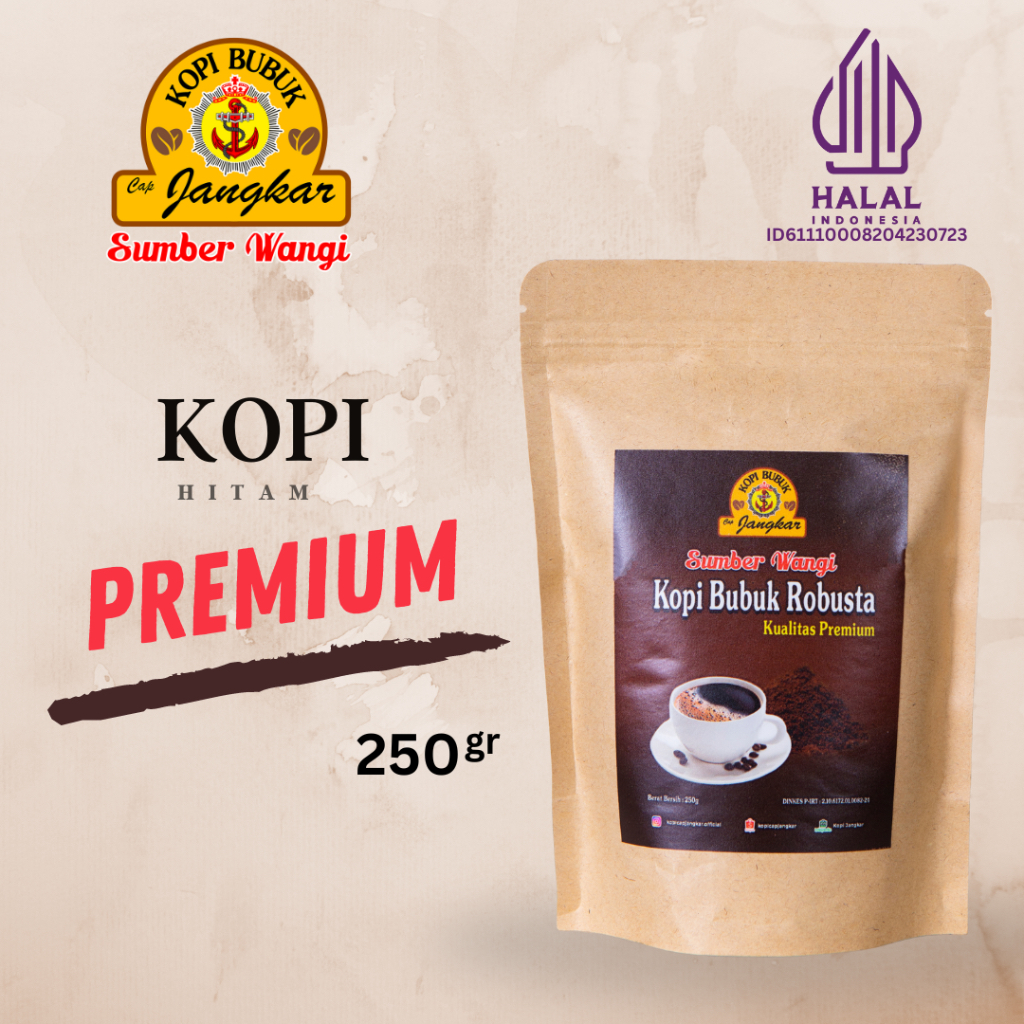 Jual Kopi Bubuk Premium “Cap Jangkar” khas Singkawang | Shopee Indonesia