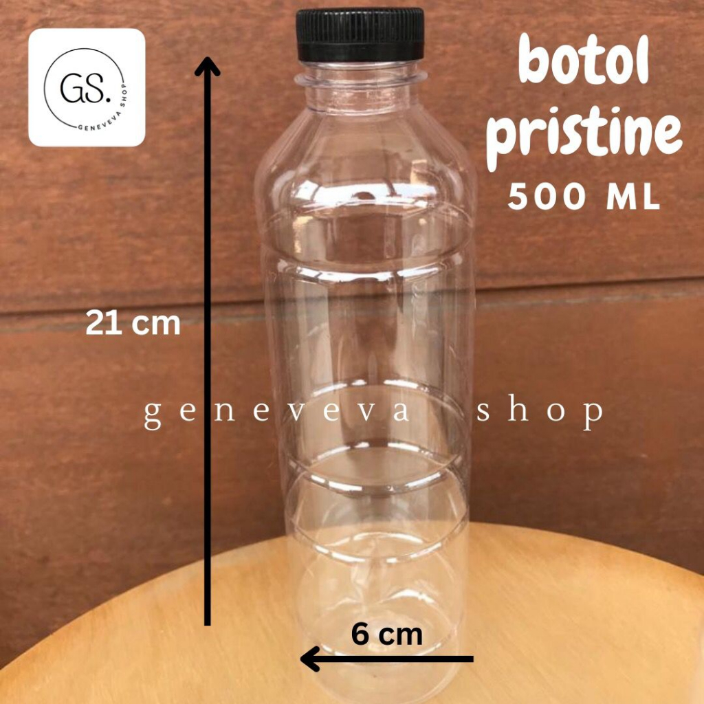 Jual KHUSUS INSTANT / GOJEK Botol Pristine 500ml / Botol Plastik 500ml ...