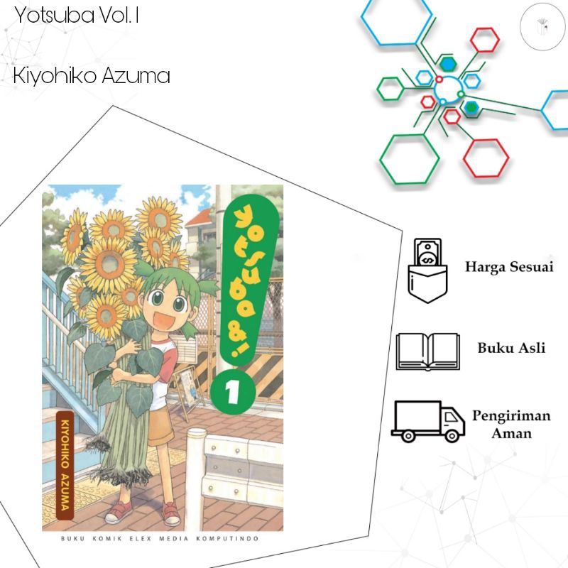 Jual Buku Komik Yotsuba Volume 1 (Edisi Cetak Ulang) - Kiyohiko Azuma ...