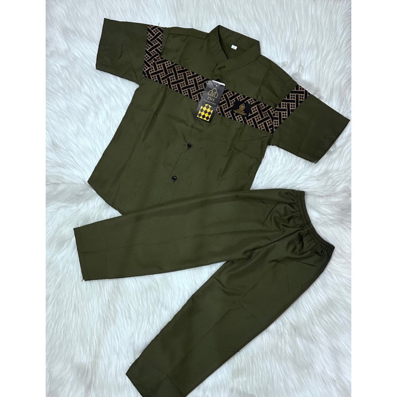 Jual Baju Koko Anak Laki Laki Terbaru Baju Anak Setelan muslim Lengan pendek Terlaris 2025 ...