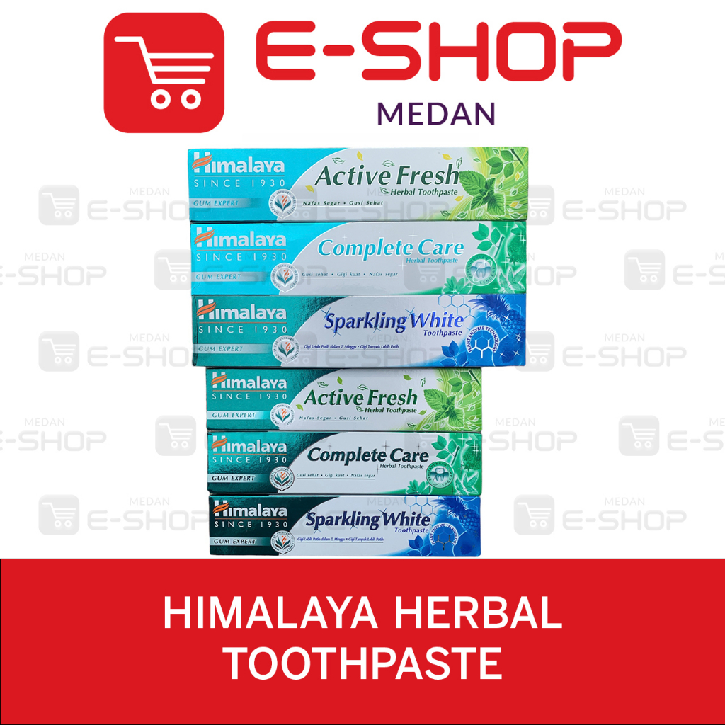 Jual Himalaya Herbal Tooth Paste / Odol / Pasta Gigi Complete Care ...