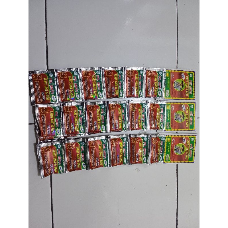 Jual KAPSUL CAP PAK TANI OBAT SAKIT GIGI ORIGINAL | Shopee Indonesia